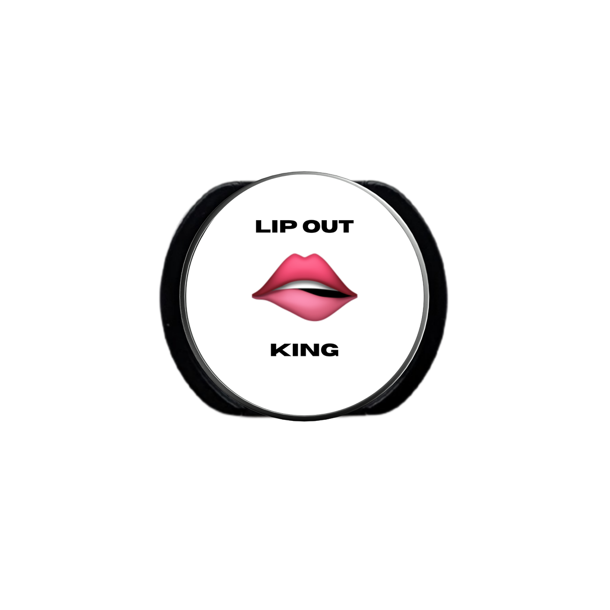 Lip Out King SNAP Hat Clip (Black) – SNAPS